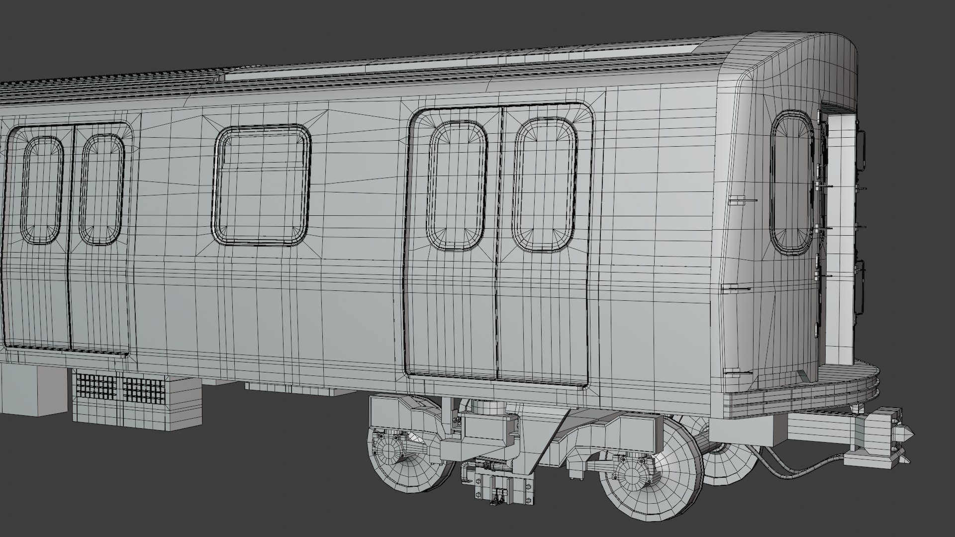 R211 Subway Car Middle 3D Model - TurboSquid 2063456