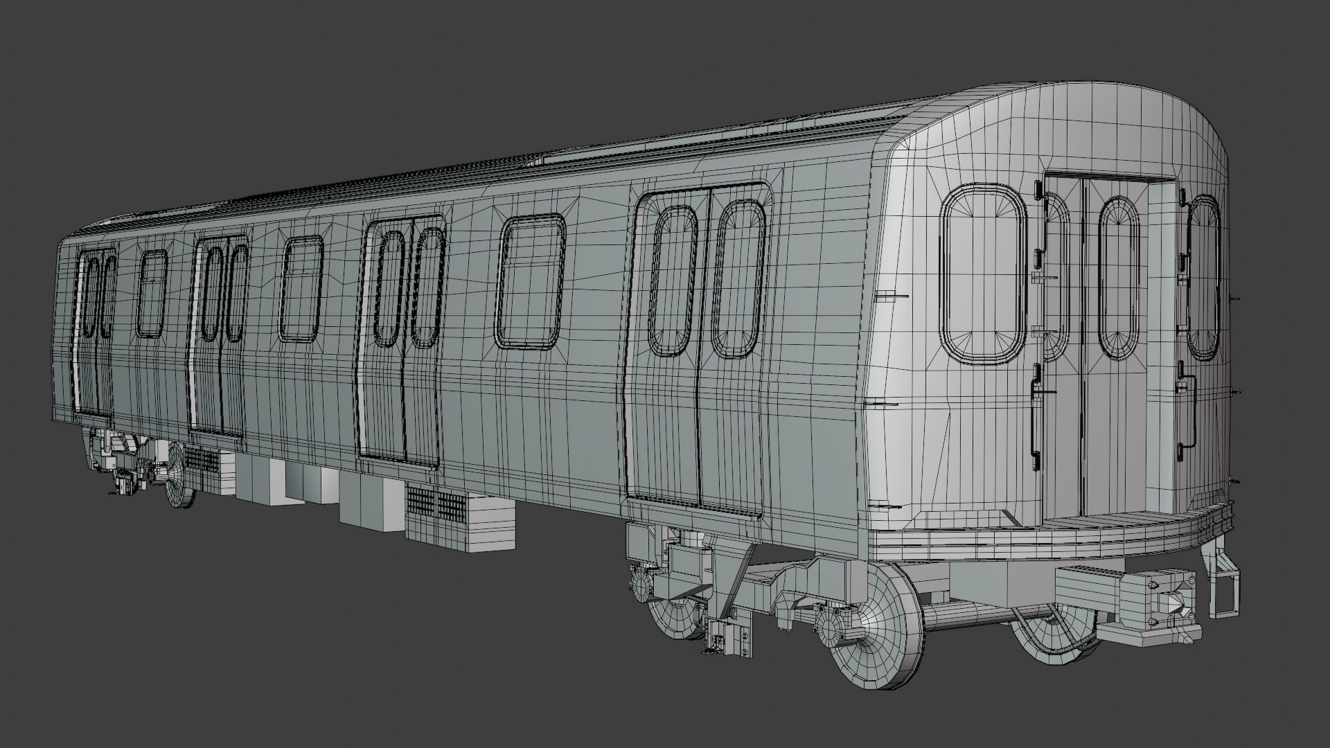 R211 Subway Car Middle 3D Model - TurboSquid 2063456