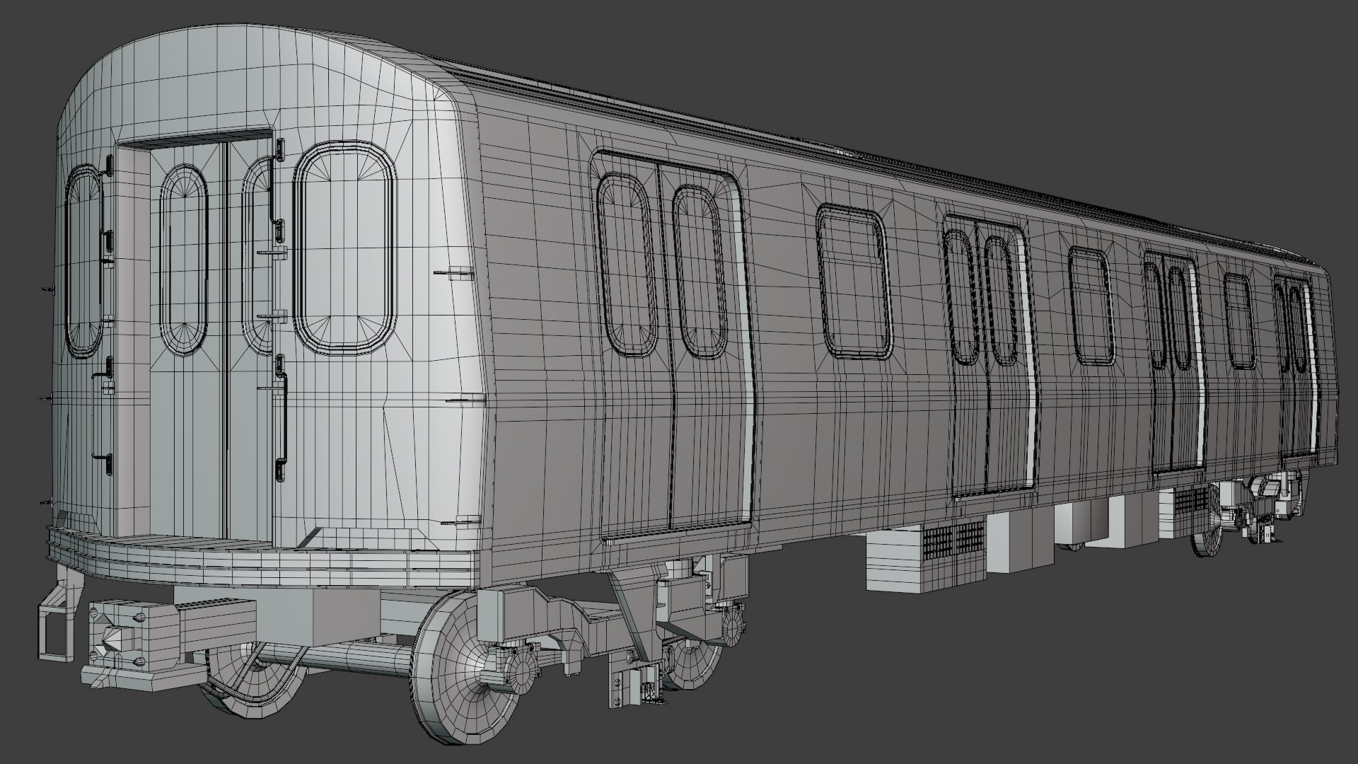 R211 Subway Car Middle 3D Model - TurboSquid 2063456