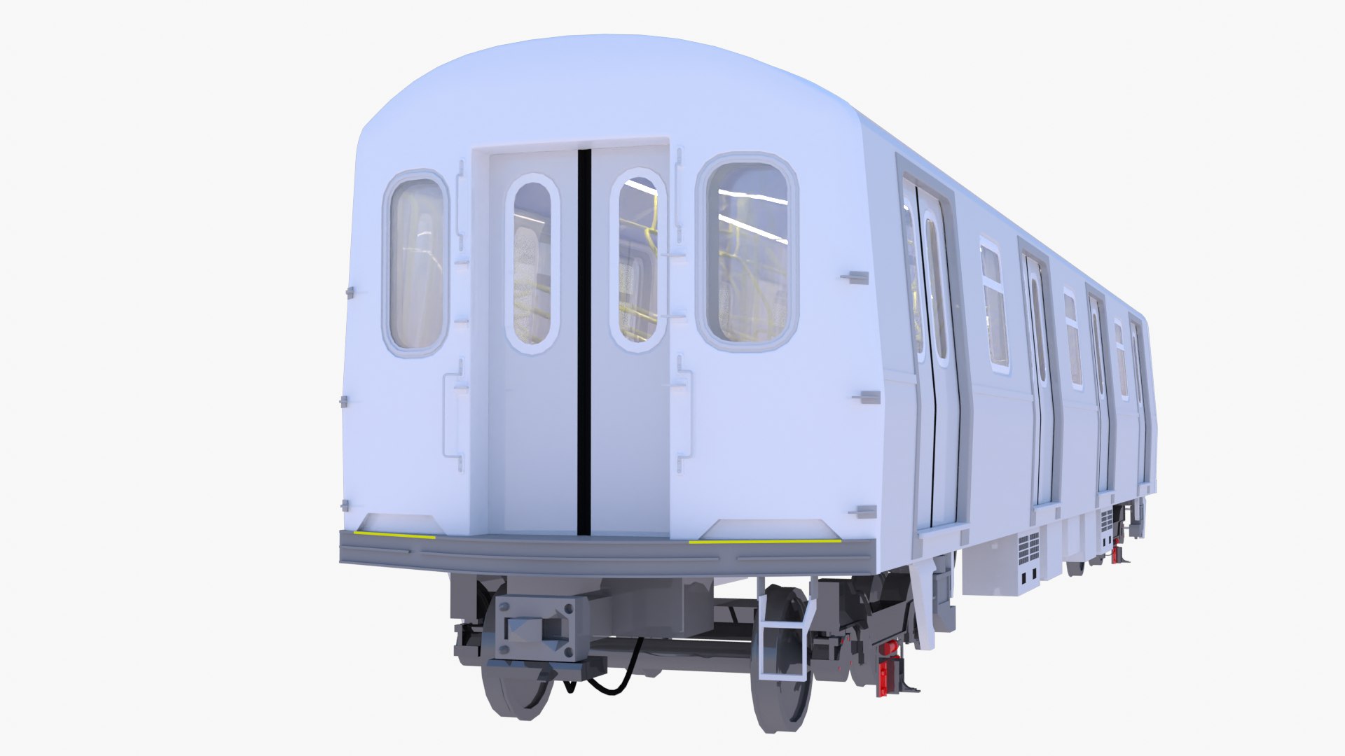 R211 Subway Car Middle 3D Model - TurboSquid 2063456
