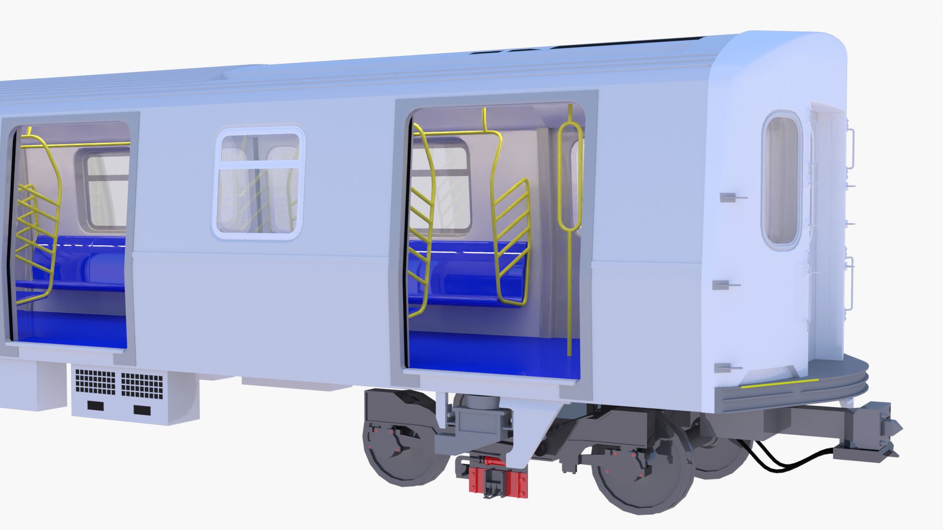 R211 Subway Car Middle 3D Model - TurboSquid 2063456