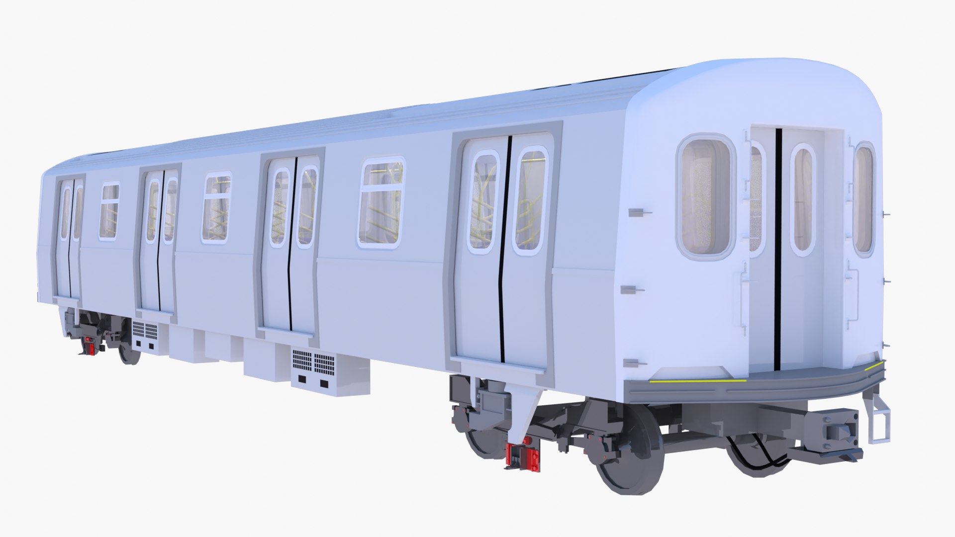 3D модель R211 subway car middle - TurboSquid 2063456
