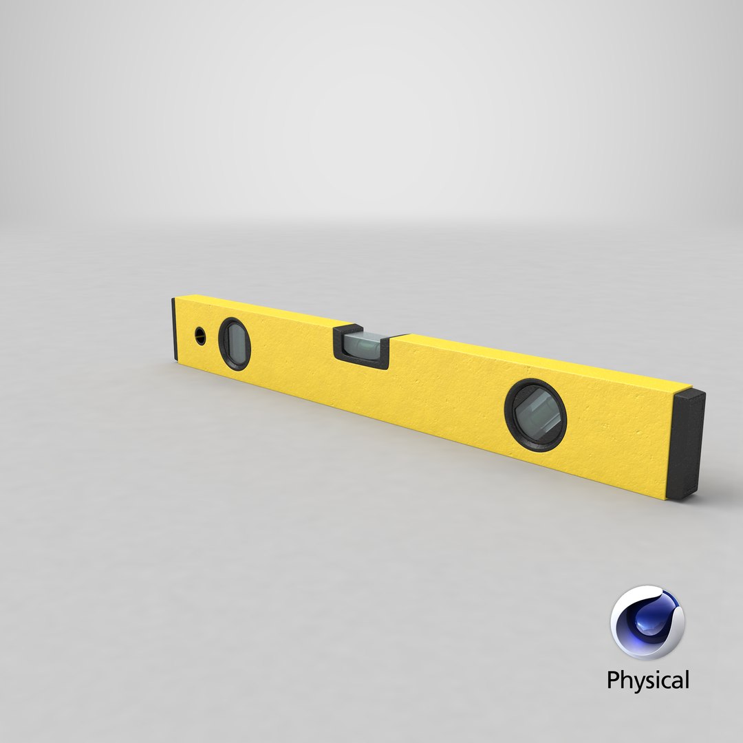3D Spirit Level Model - TurboSquid 1611766