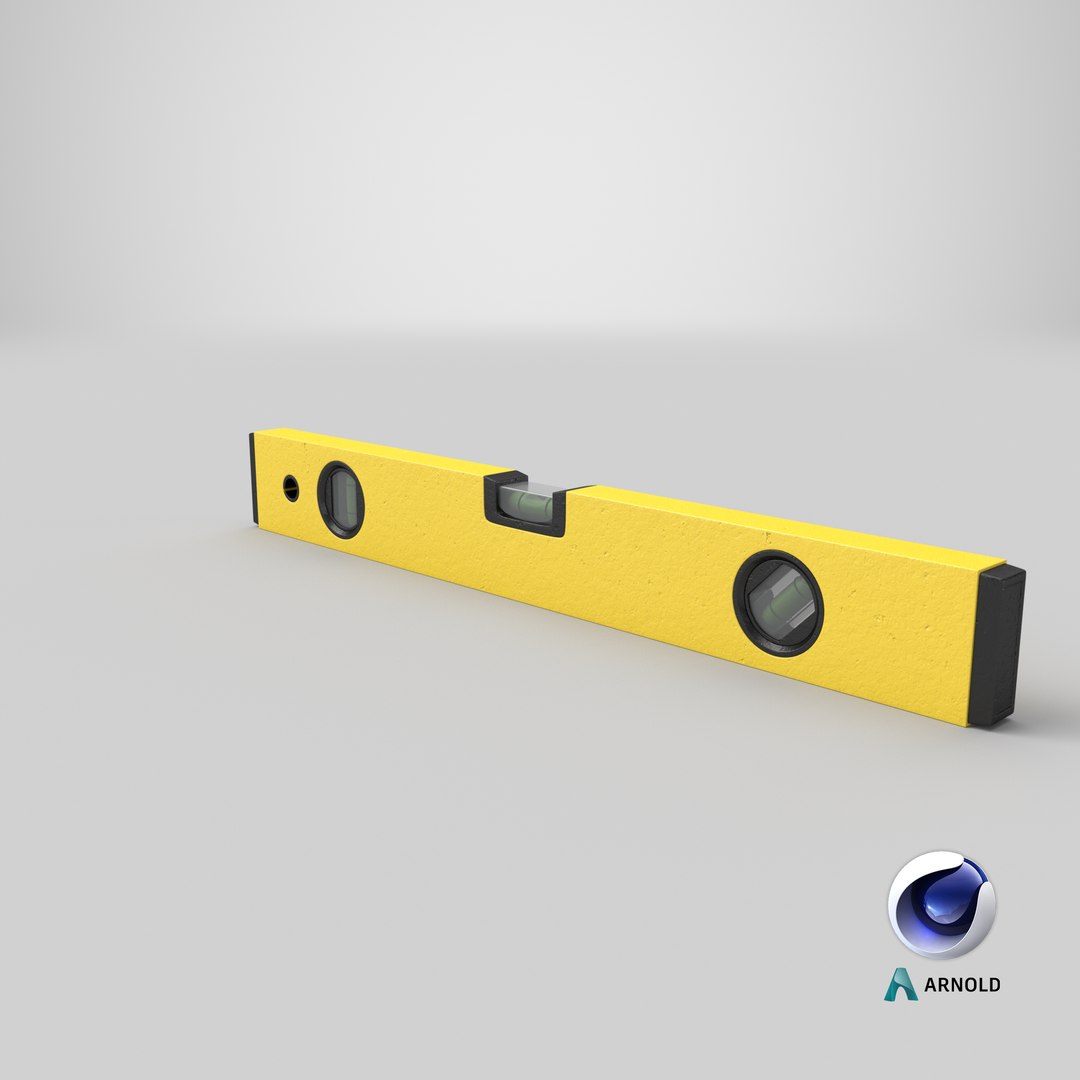 3D Spirit Level Model - TurboSquid 1611766