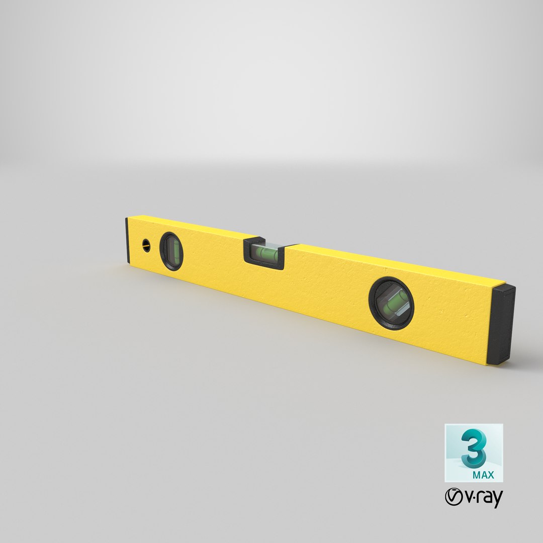3D Spirit Level Model - TurboSquid 1611766