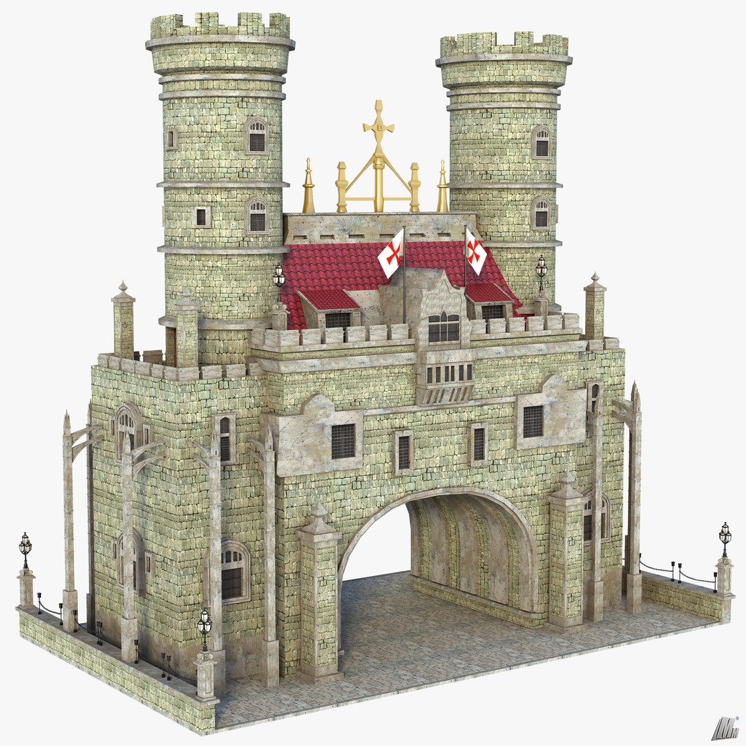 Fantasy medieval 3D model - TurboSquid 1291621