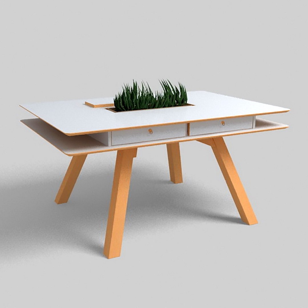 Table Vox 3D - TurboSquid 1421123