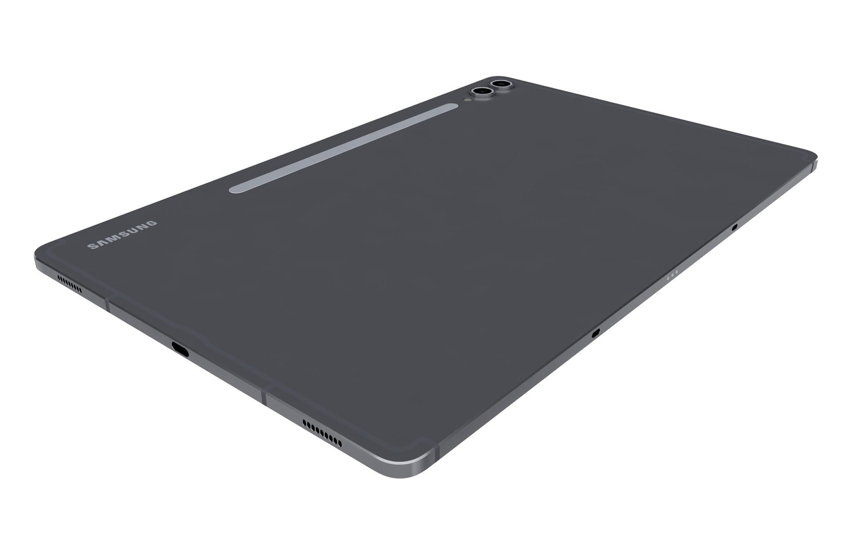 3D Samsung Galaxy Tab S10 Ultra Gray Low Poly Model - TurboSquid 2481720