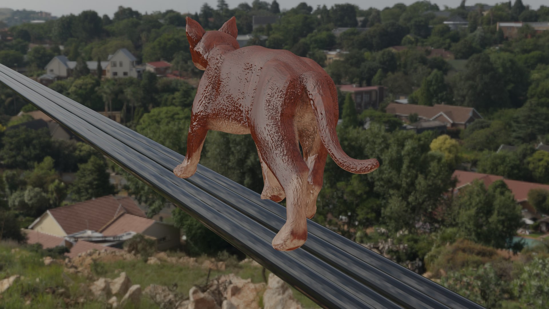 The Cat Low-Poly PBR Textures Game Ready Animated Low-poly 3D Model 3D ...