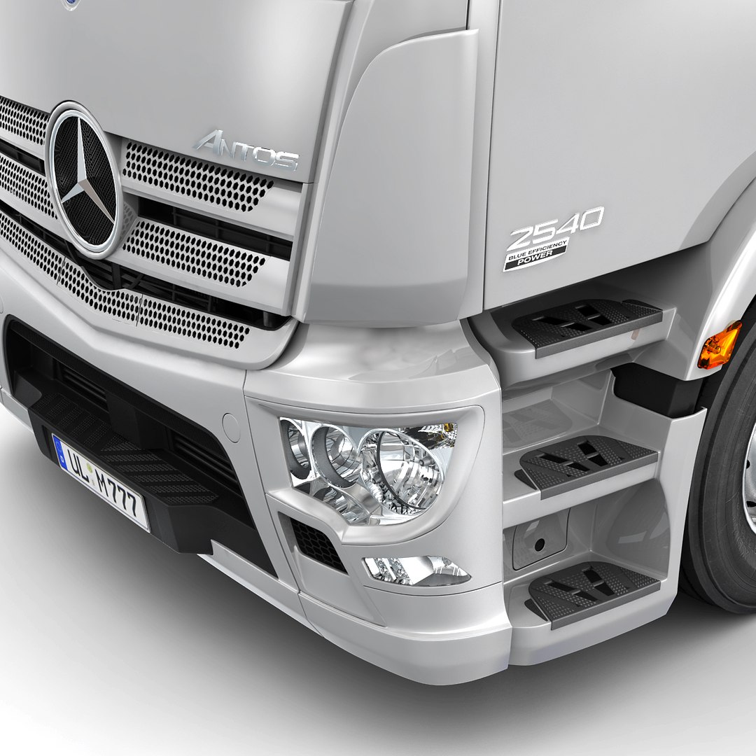 3d Mercedes-benz Antos Model