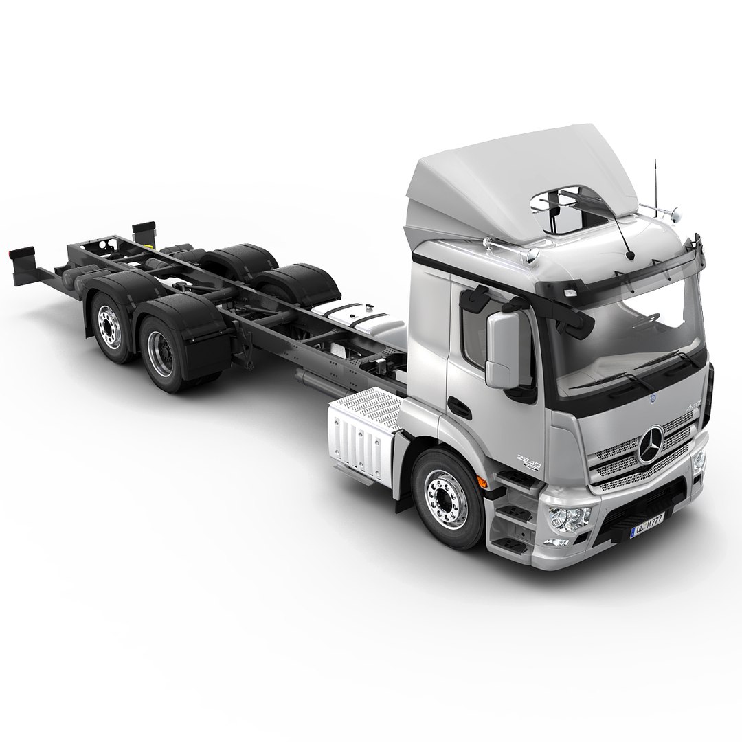 3d Mercedes-benz Antos Model