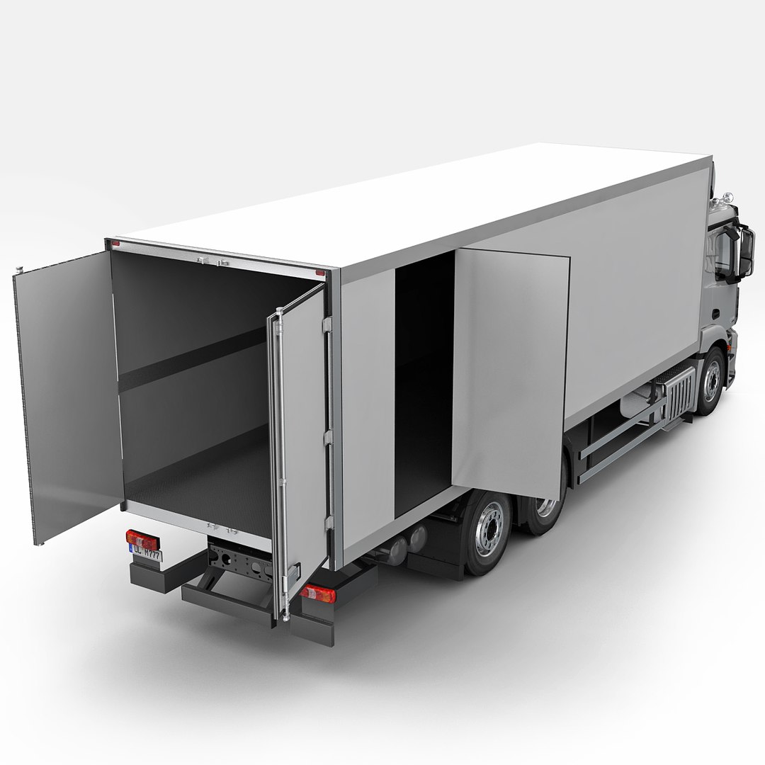 3d Mercedes-benz Antos Model