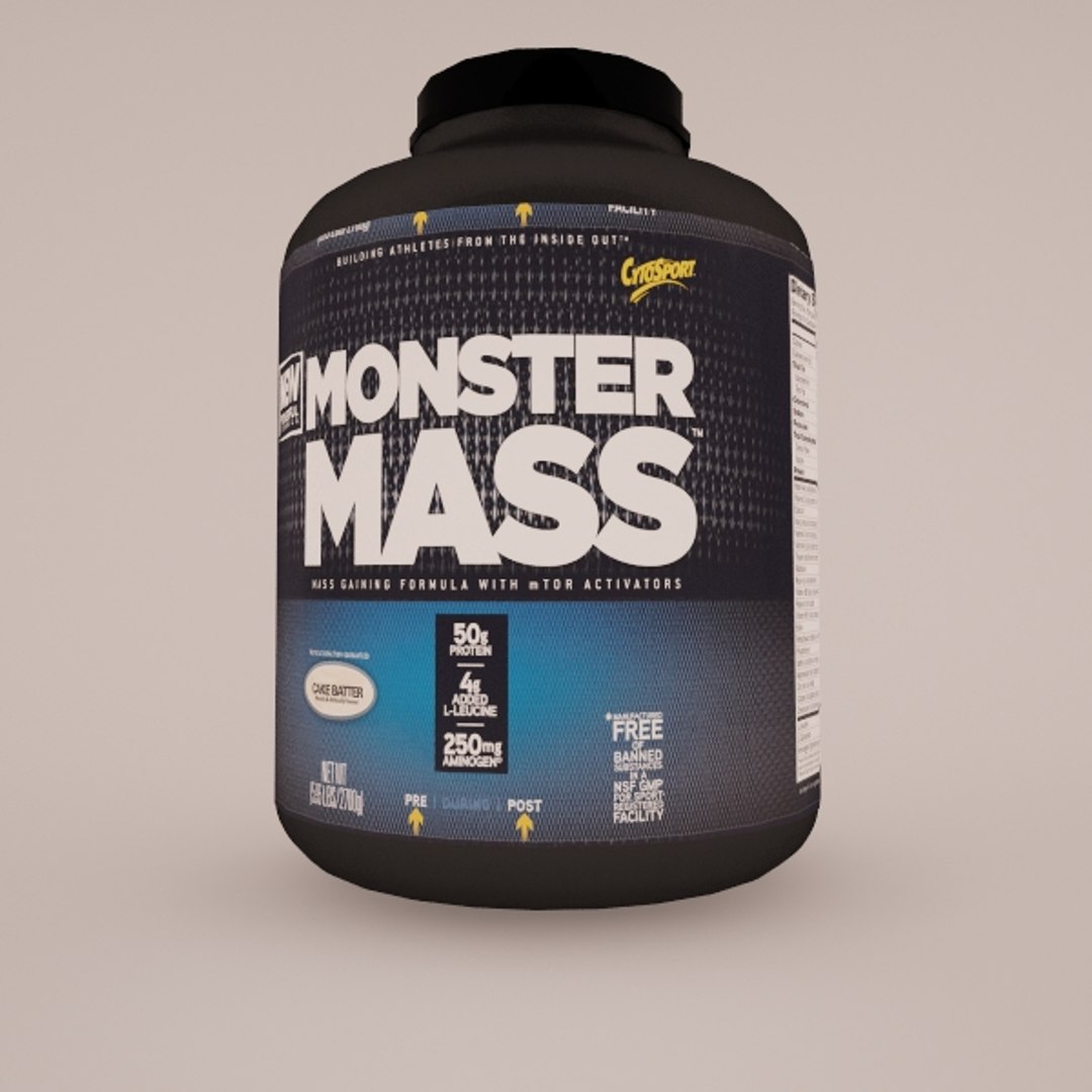 3d Monster Mass Model