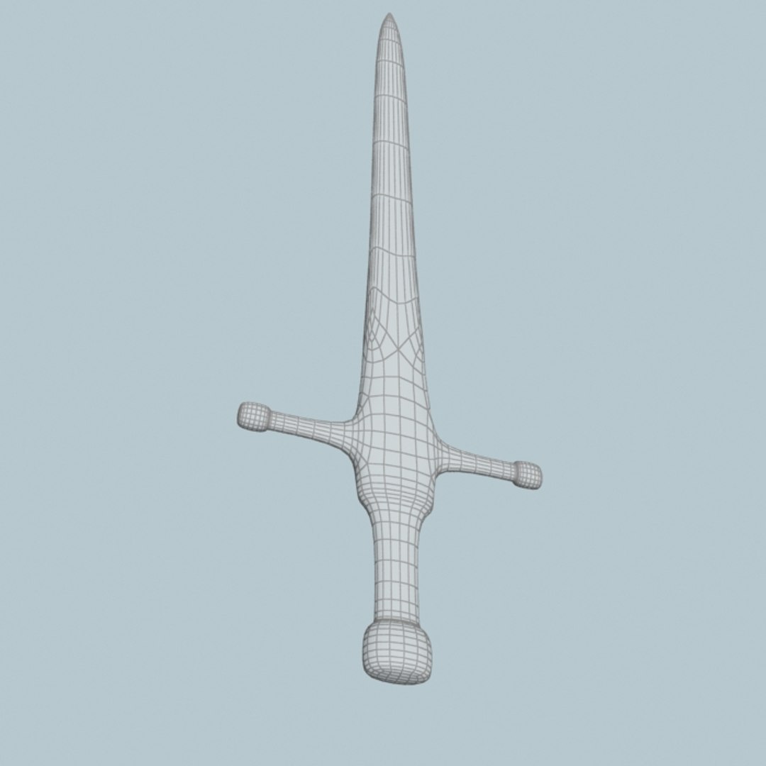3d sword model