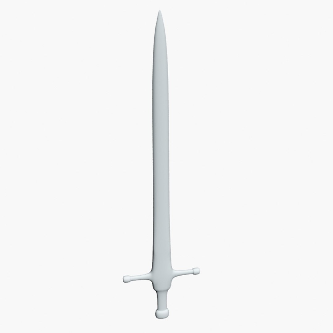 3d sword model