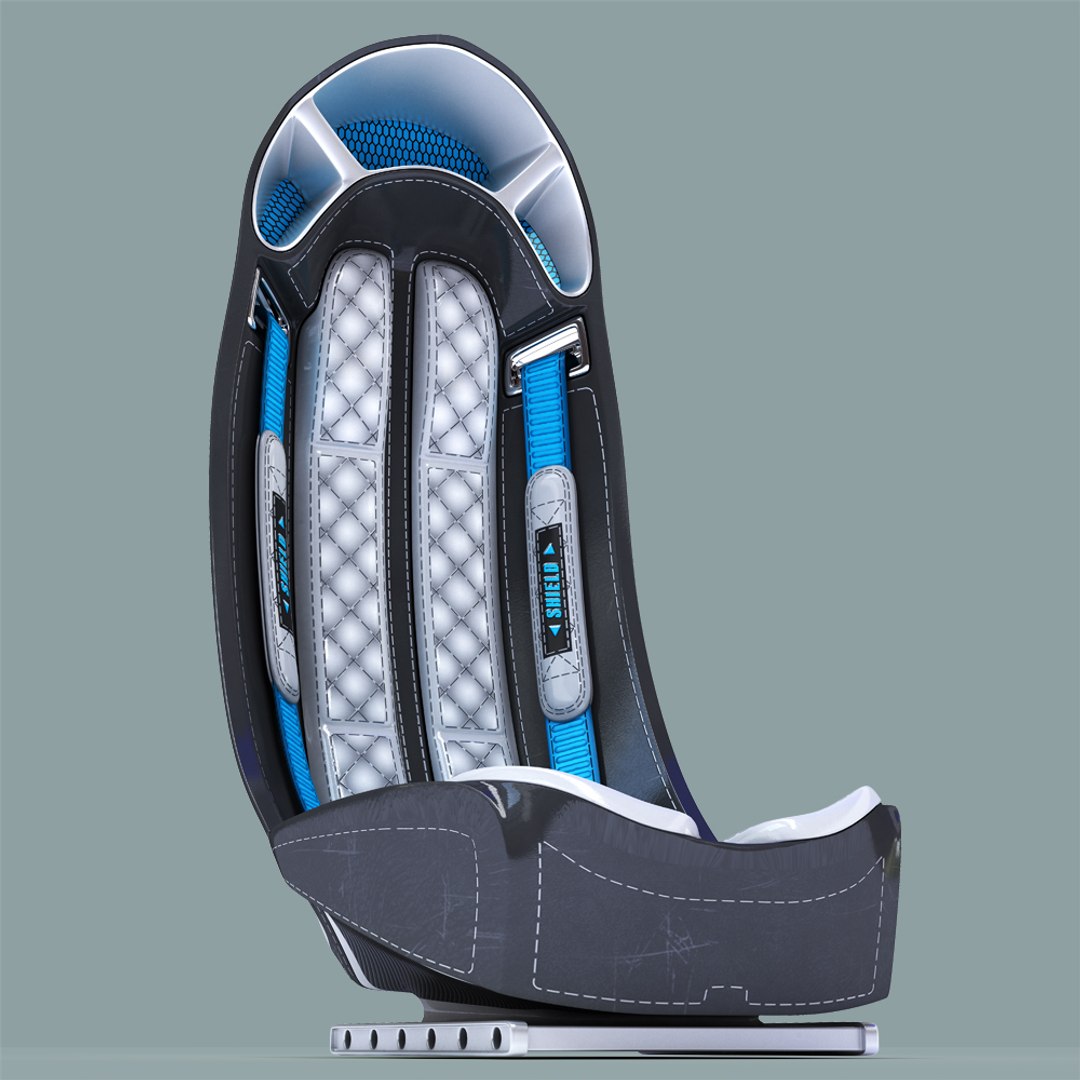 3D conceptual monocoque pilot chair - TurboSquid 1517029