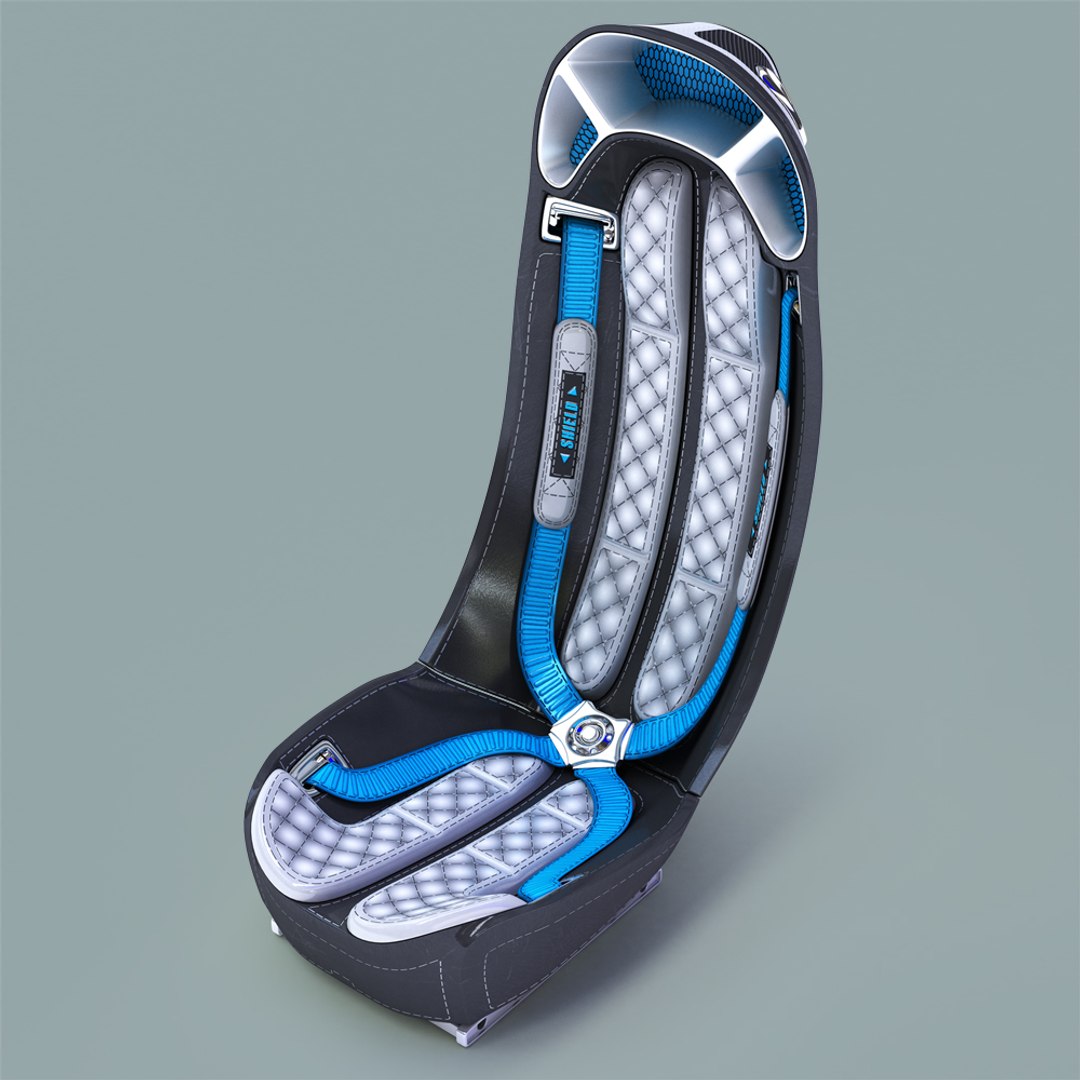 3D conceptual monocoque pilot chair - TurboSquid 1517029