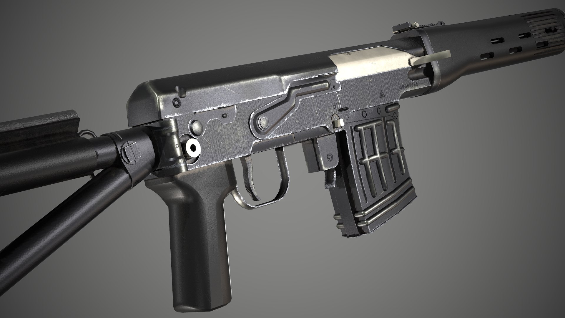 Svd-s Svd 3D Model - TurboSquid 1382591