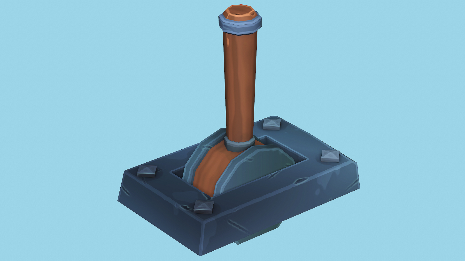 Stylized Wall Lever - PBR Game Ready 3D model - TurboSquid 2050025