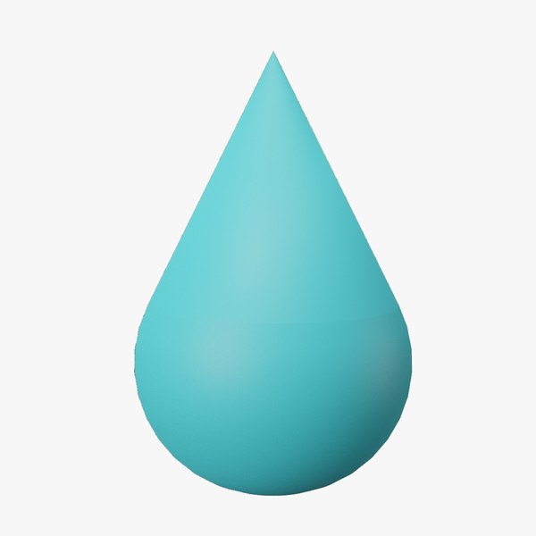 modelo 3d Gota de agua - TurboSquid 2033222