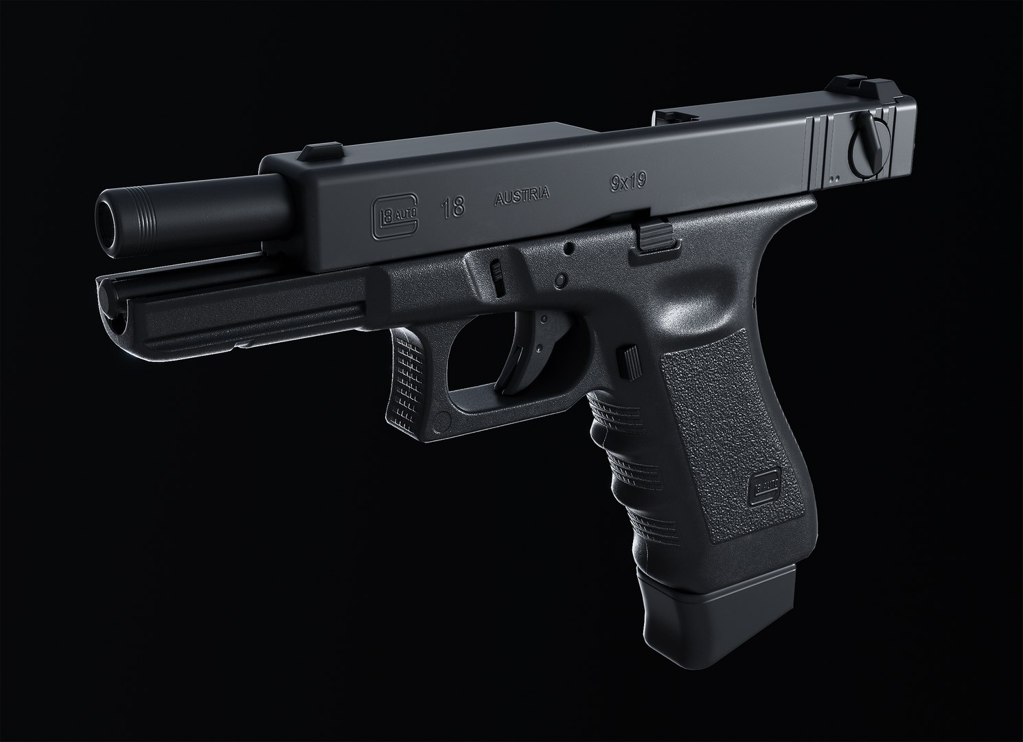 G18 3D model - TurboSquid 2010044