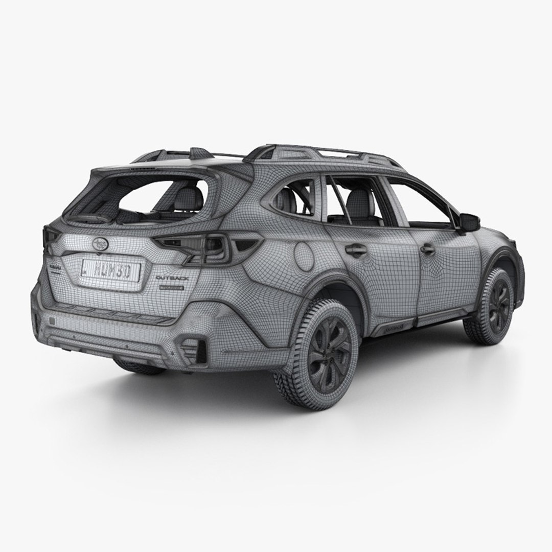 Subaru Outback Touring With HQ Interior 2022 3D Model - TurboSquid 1833232