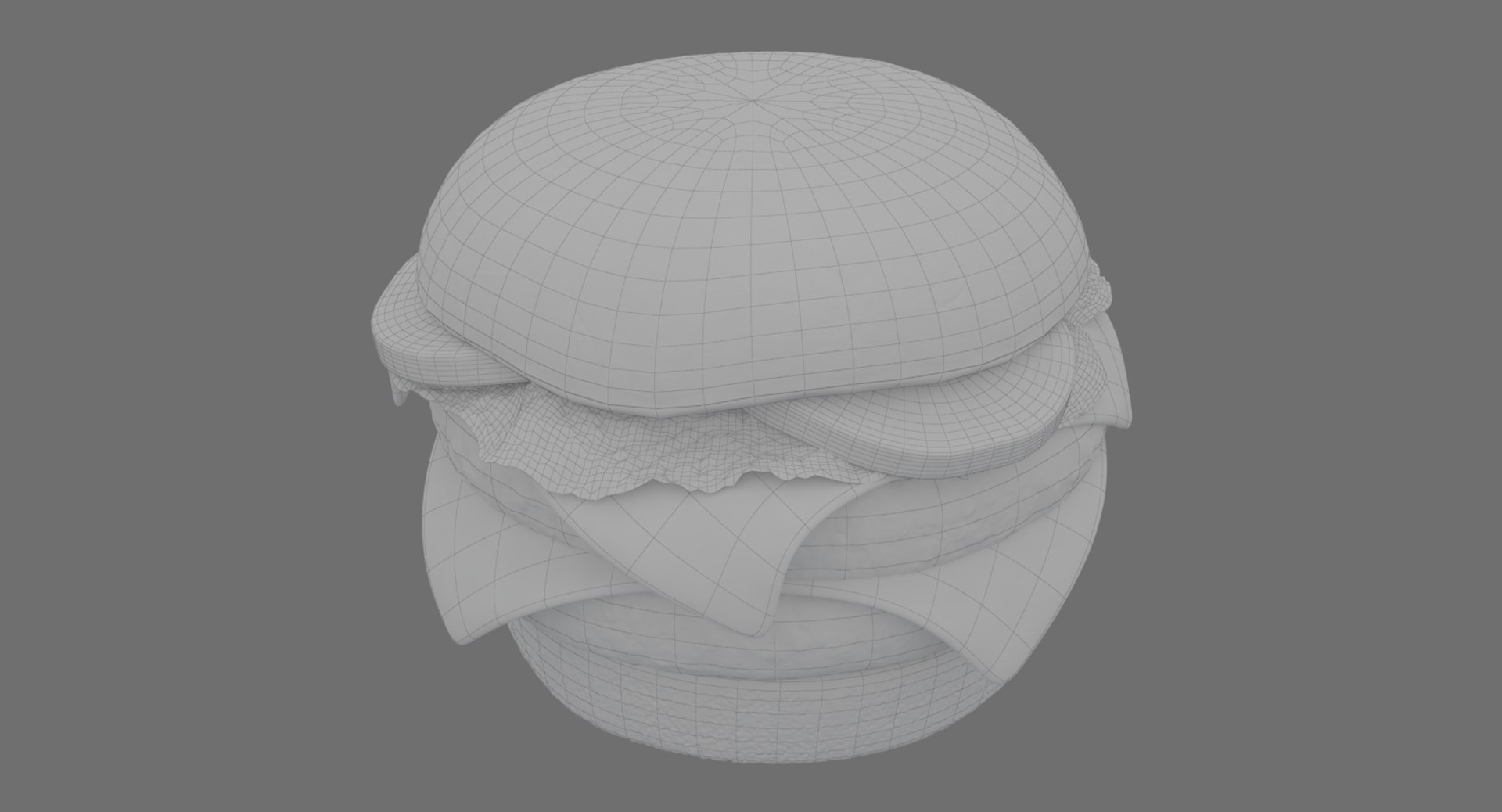 3D model burger hamburger - TurboSquid 1346769