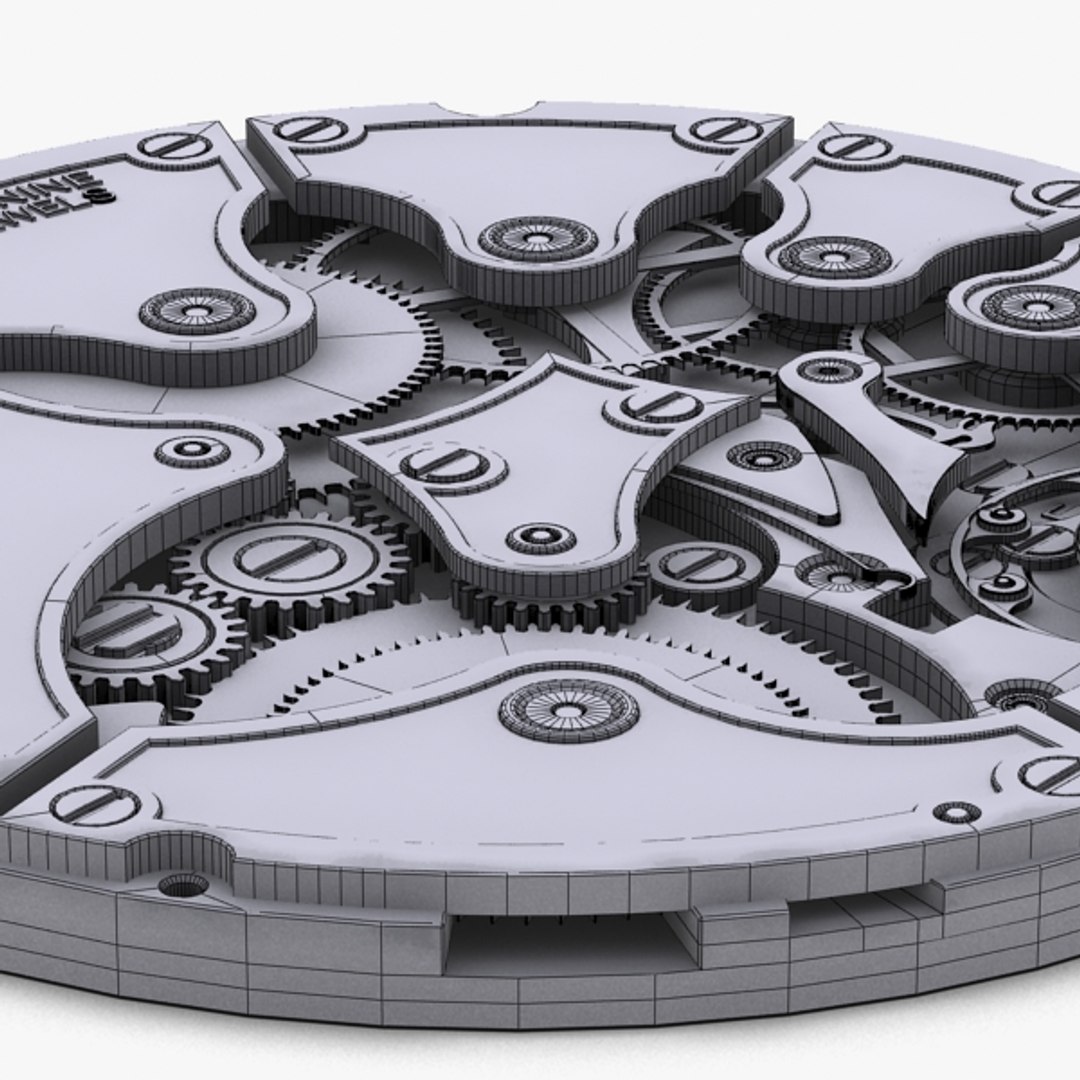 Watch Movement 3d 3ds