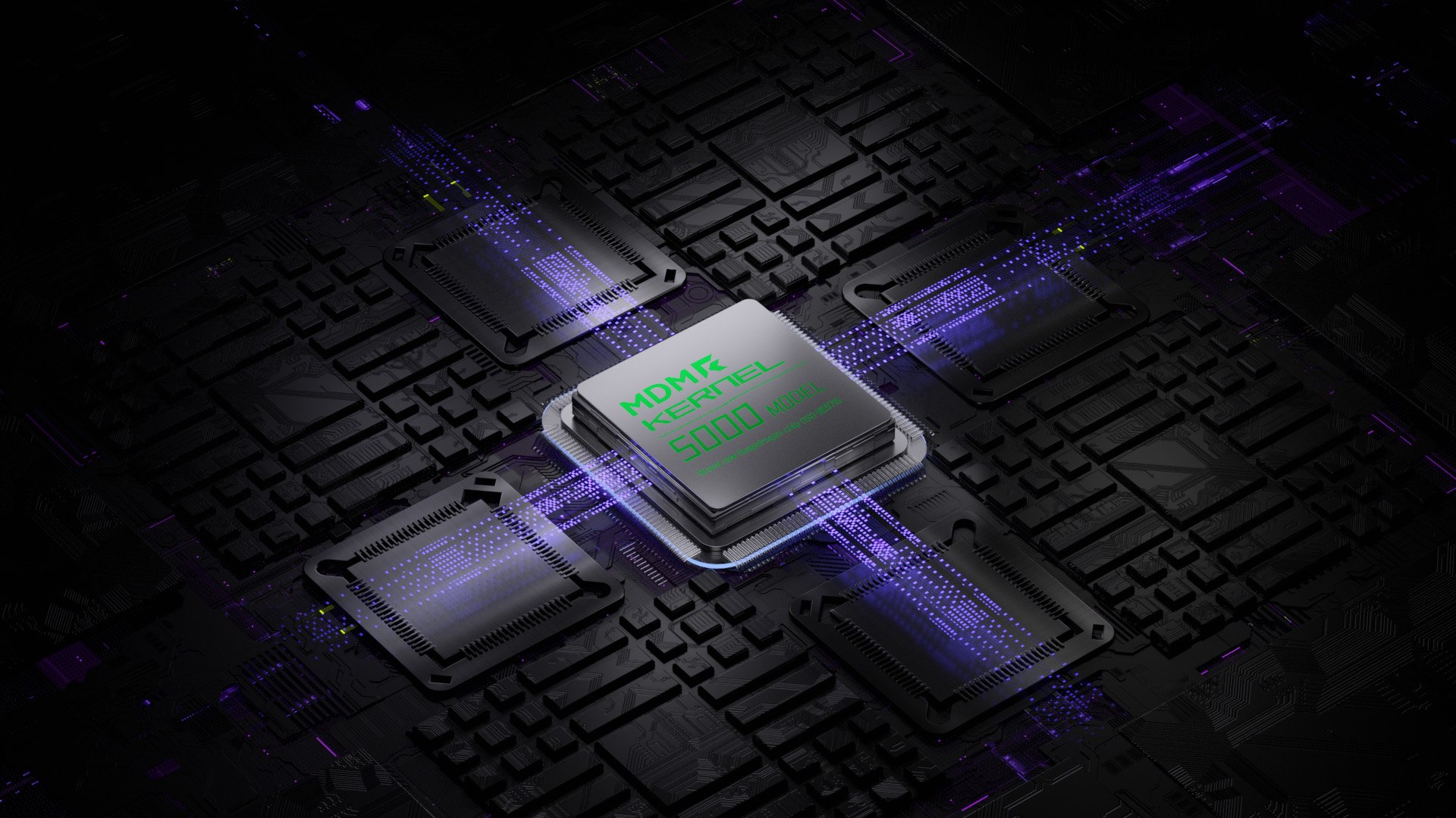 CPU Transmission Technology Chip Model Cool Scene 3D - TurboSquid 2326031