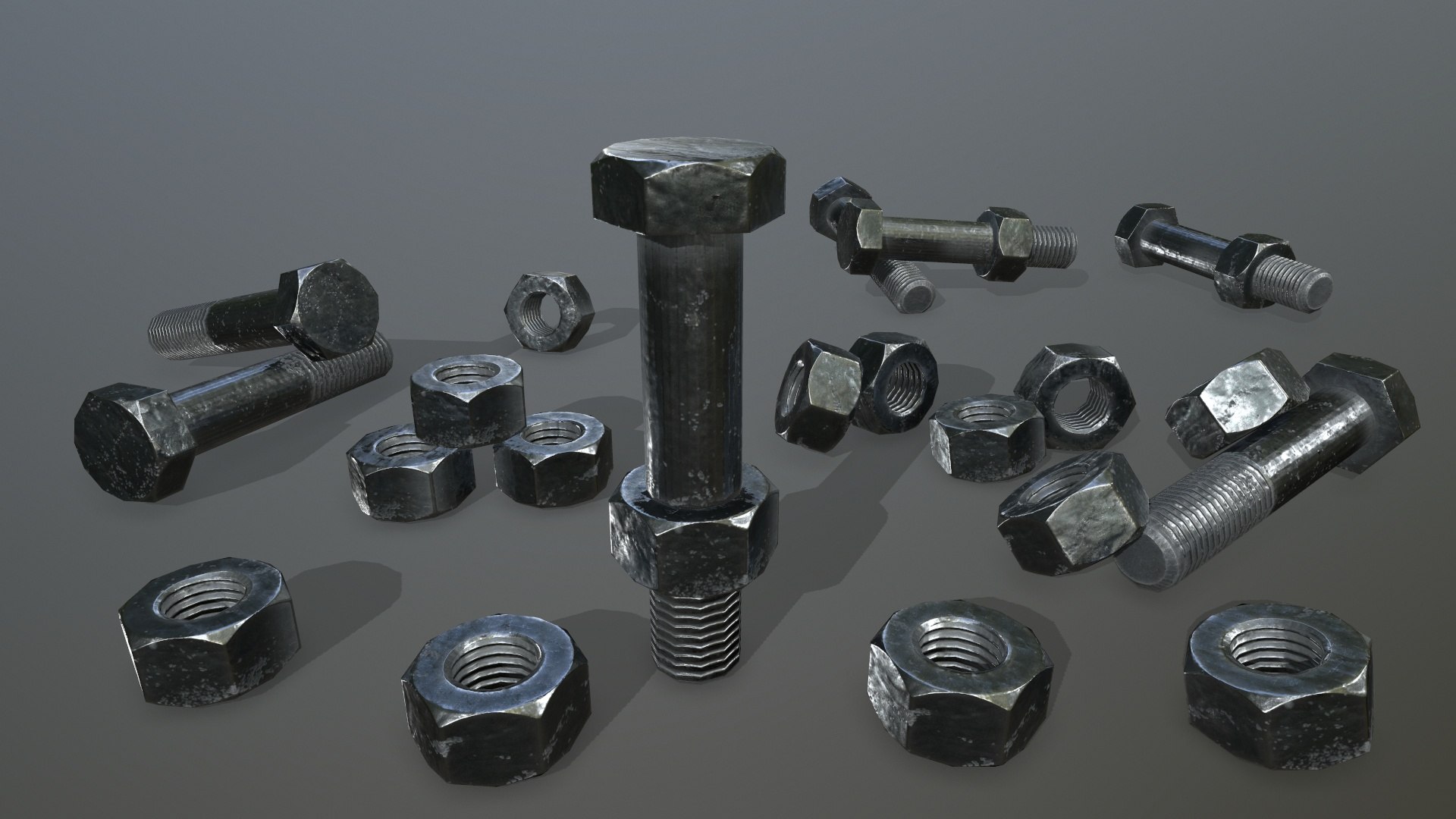 Bolts 3D Model - TurboSquid 1507539