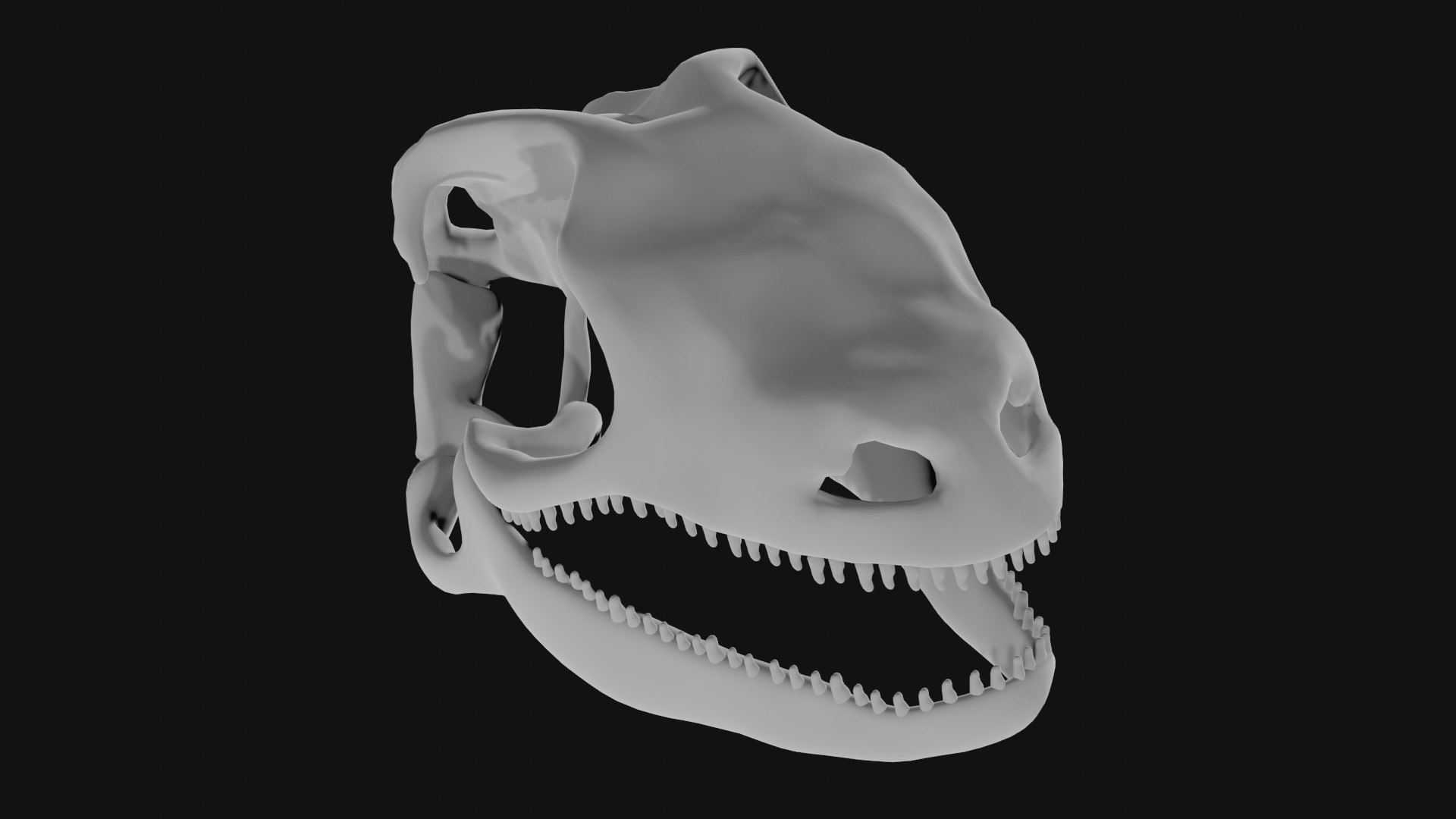 Lizard Skull 3D - TurboSquid 1983377