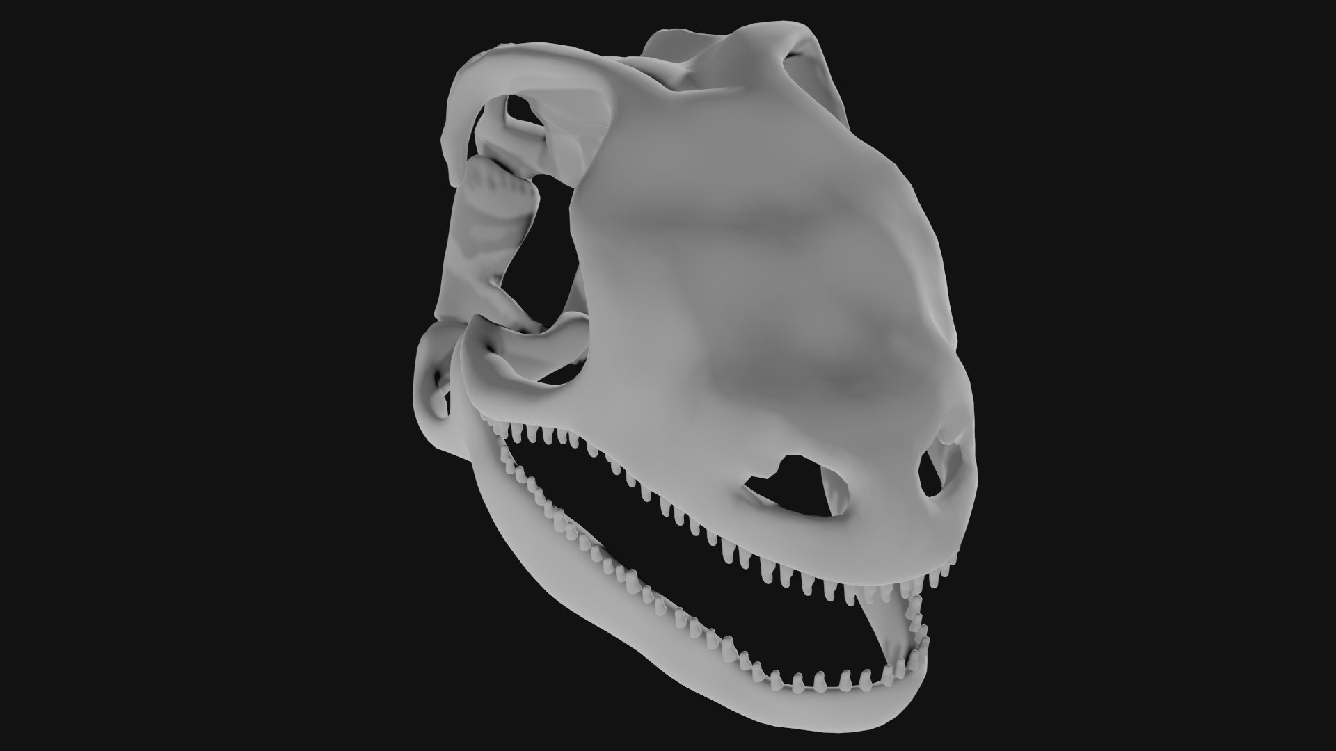 Lizard Skull 3D - TurboSquid 1983377