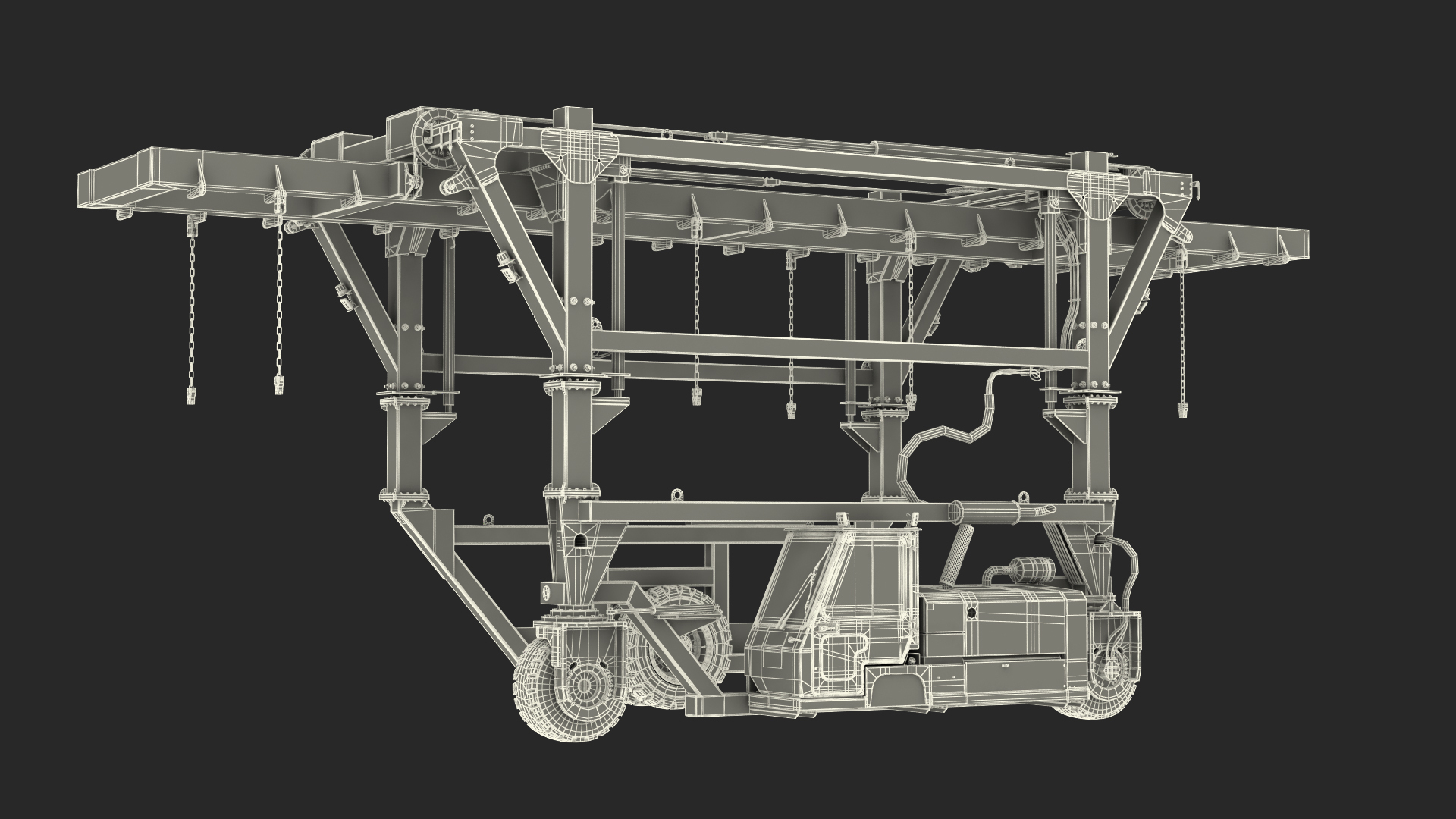 Straddle Carrier Combilift Sc 3D - TurboSquid 1451840