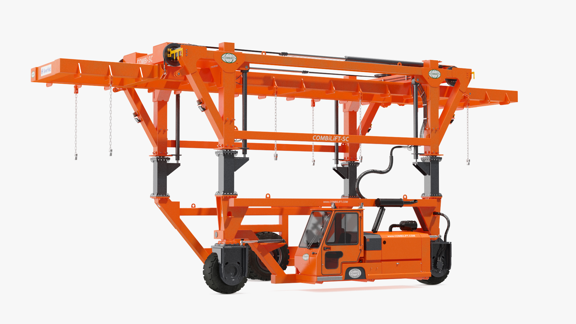 Straddle Carrier Combilift Sc 3D - TurboSquid 1451840