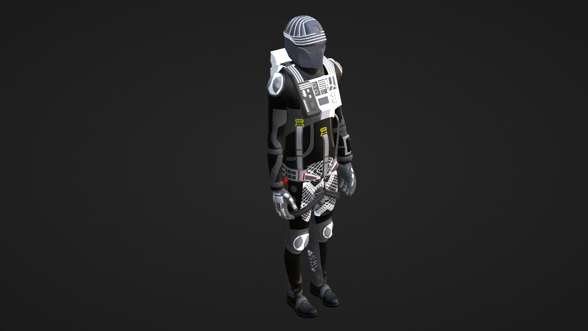 Robot Soldier - Assault Soldier 3D Model - TurboSquid 1905962