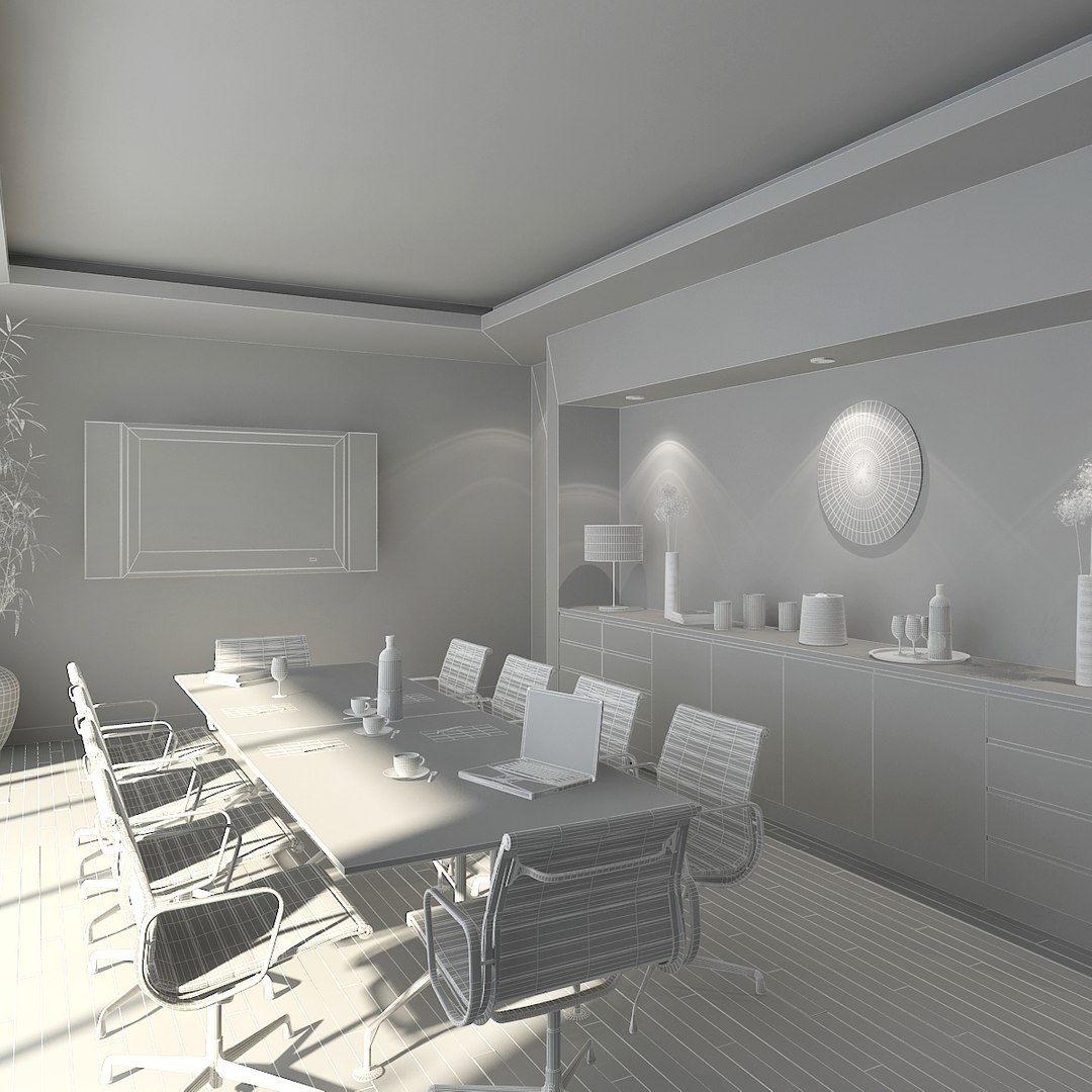 3d Conference Room Model