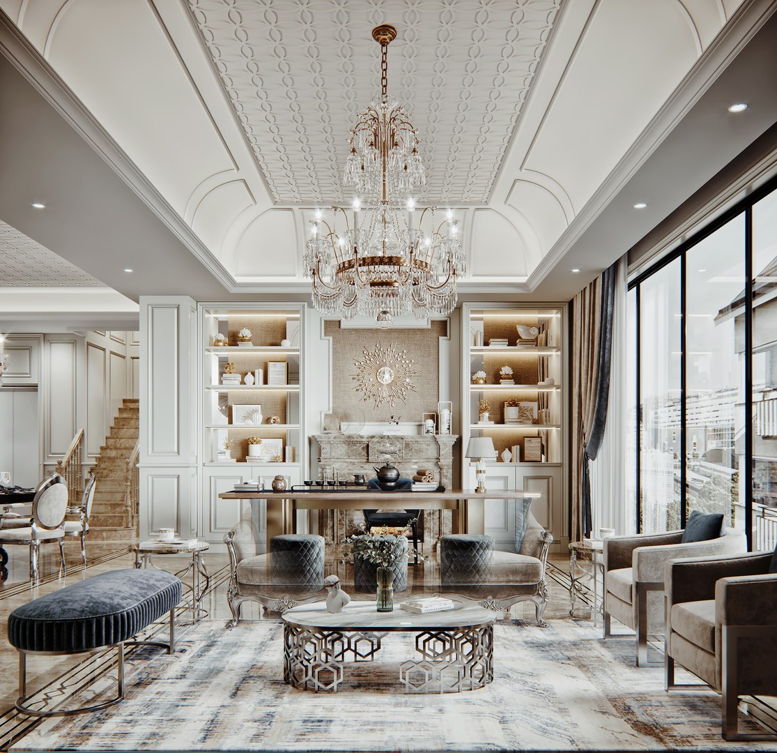 3D model European style restaurant - TurboSquid 2122991