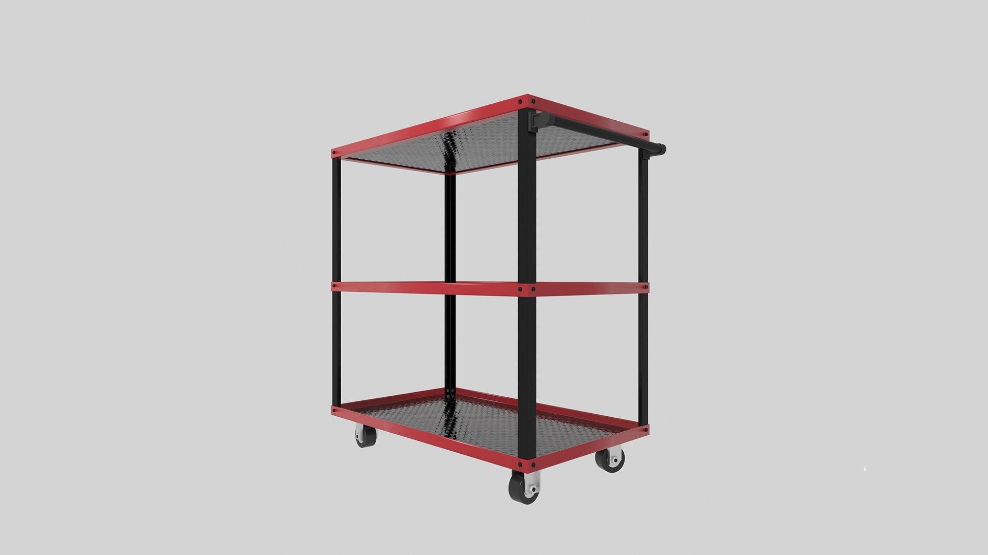 3D Model Workshop Service Trolley 4 - TurboSquid 1790841