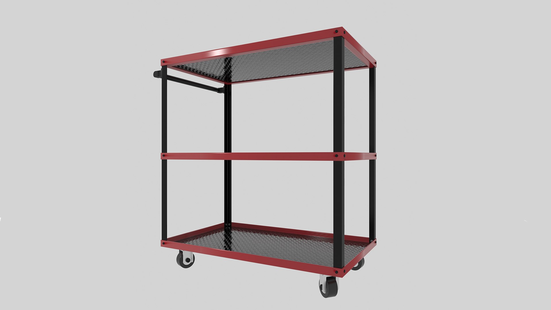 3D Model Workshop Service Trolley 4 - TurboSquid 1790841