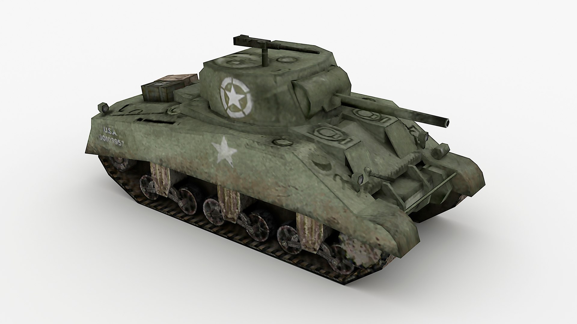Sherman Tiger 3d 3ds
