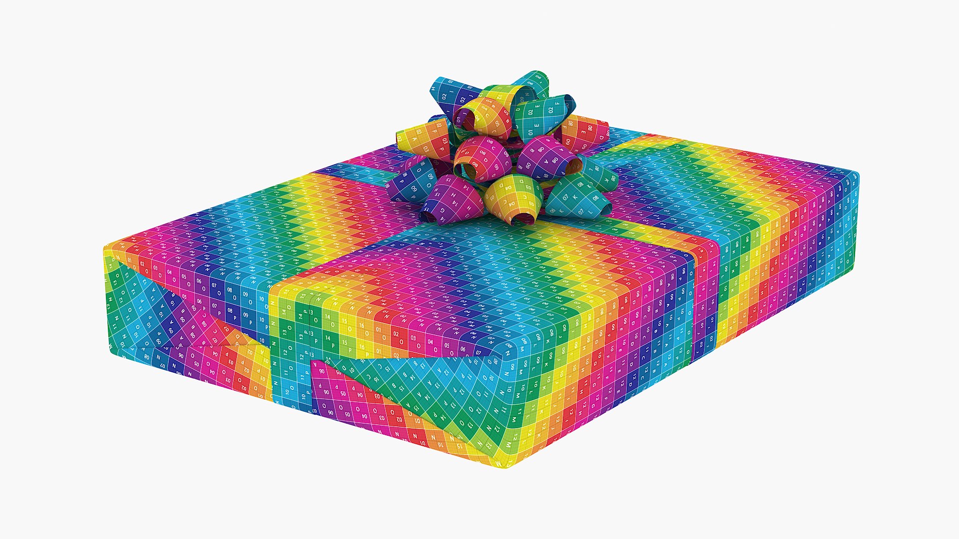 Wrapped Gift Box 8 V2 Model - TurboSquid 2294839