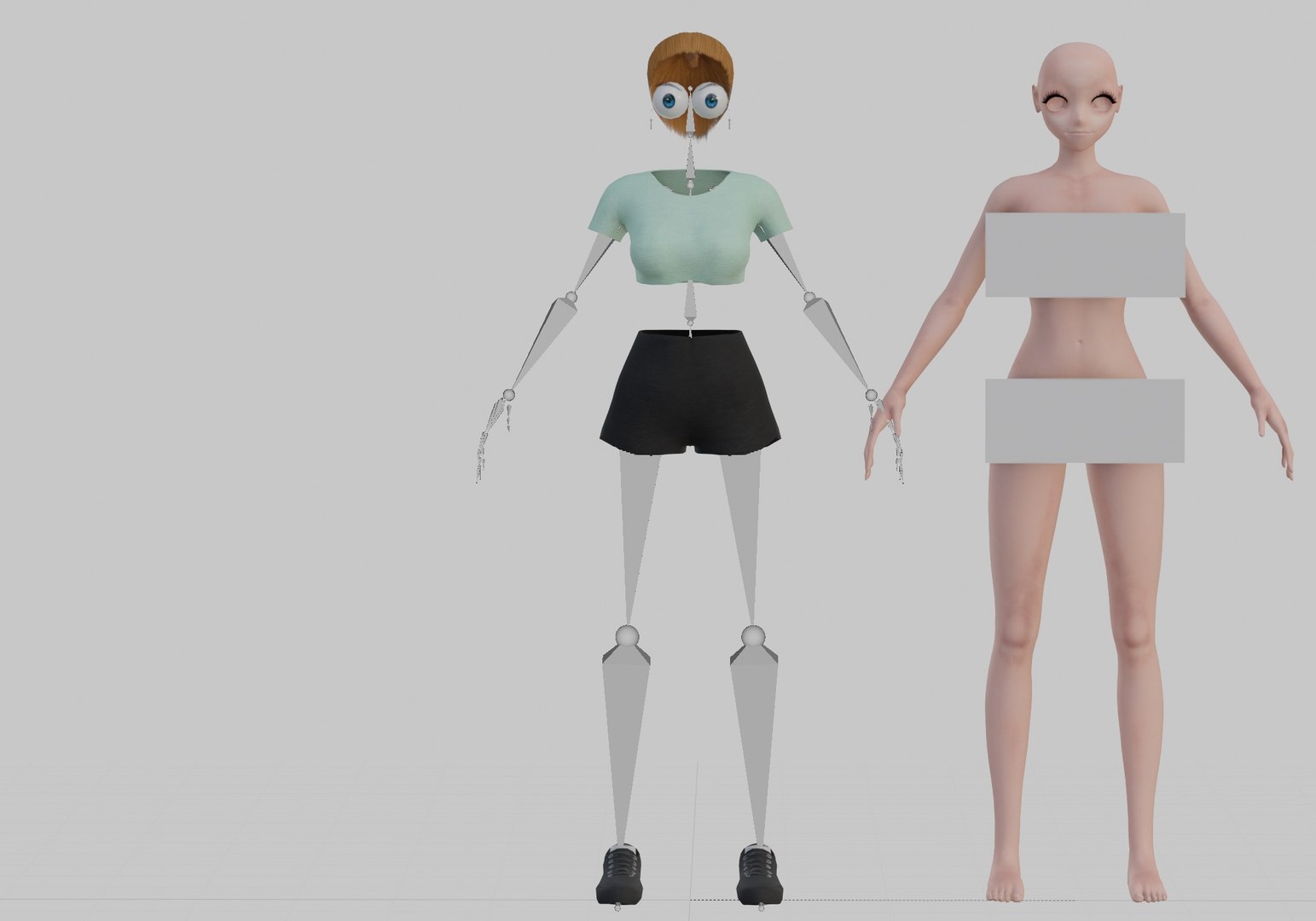 3D Model Sweet Cute Girl V21912 - TurboSquid 2270507