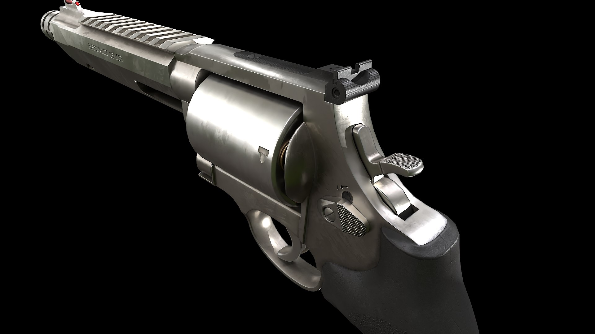 3D Smith And Wesson 460XVR HI VIZ Model - TurboSquid 2152127