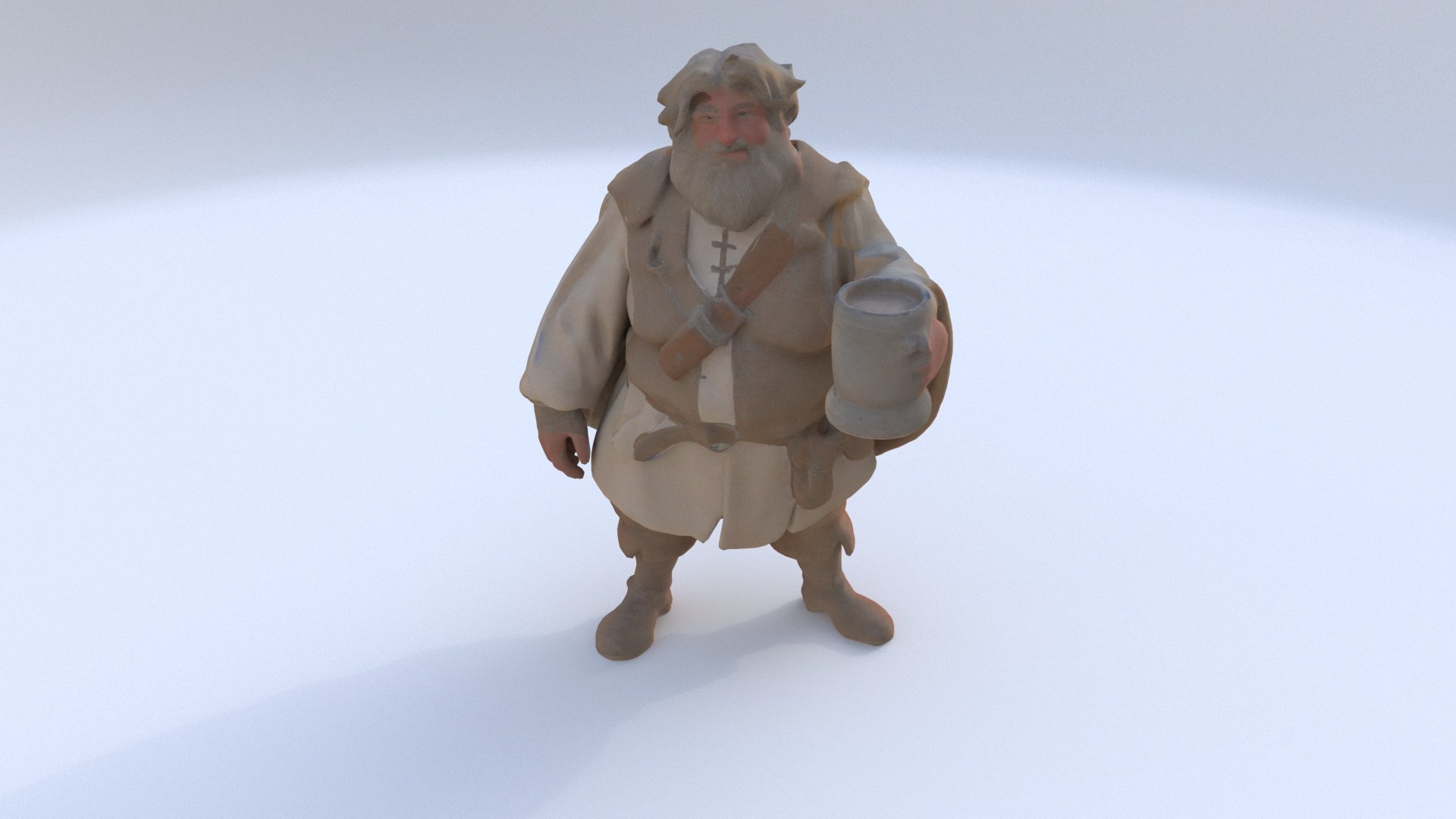Innkeeper 3D Model - TurboSquid 2328748