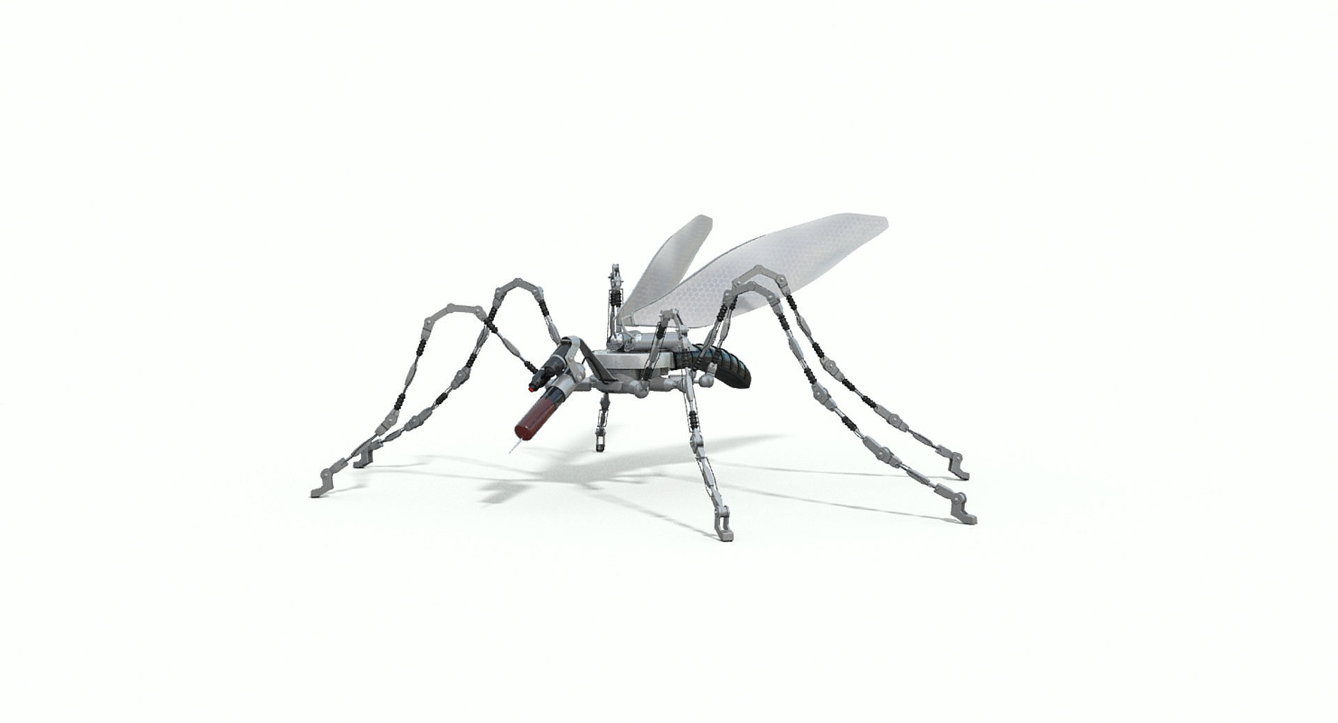 3D Sci-fi Mosquito Robot Concept - TurboSquid 1256203