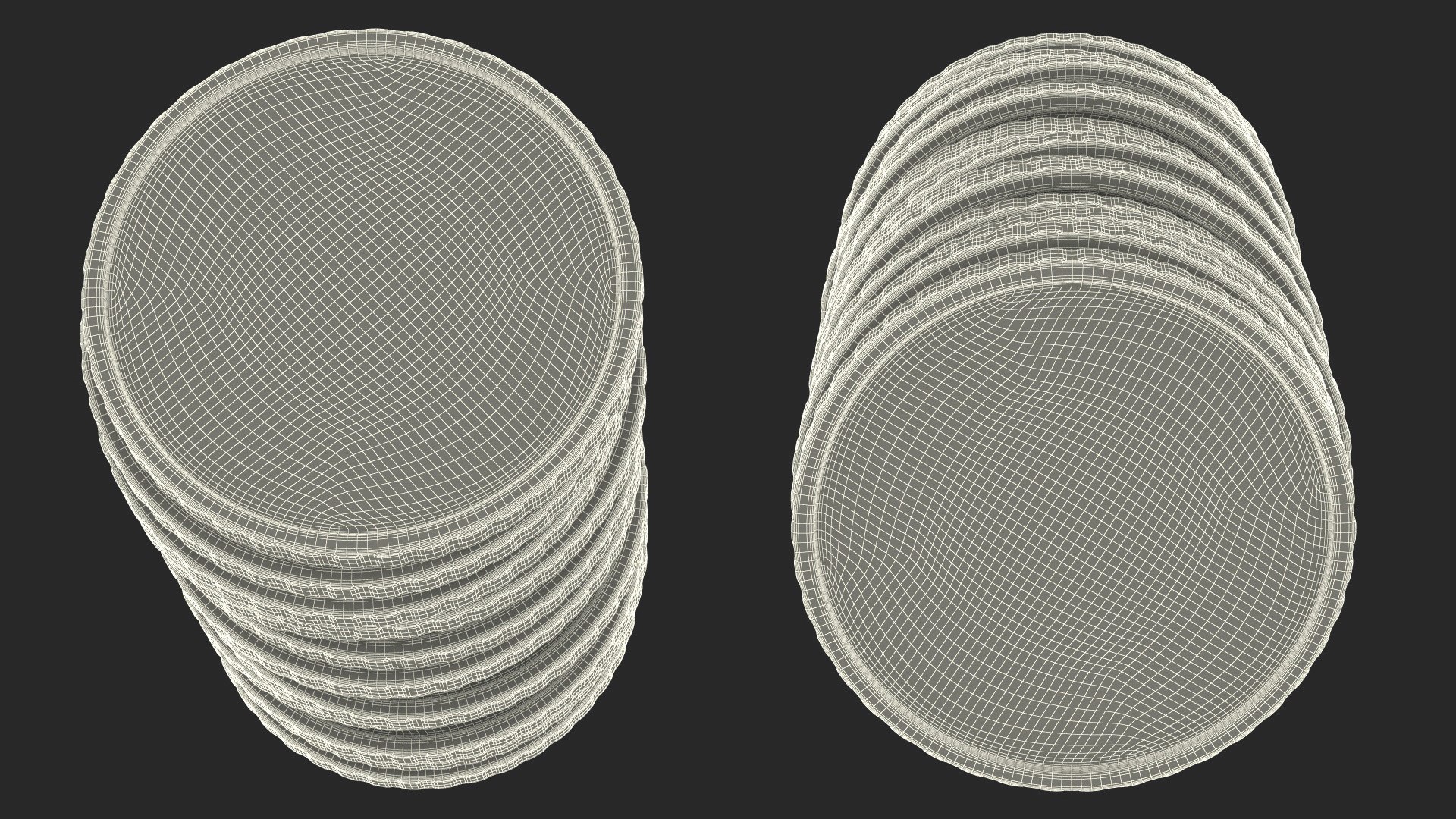 Golden Coins Stack 3D - TurboSquid 2071212