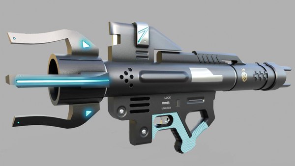 modèle 3D de BAZOOKA SCI-FI - TurboSquid 1700239