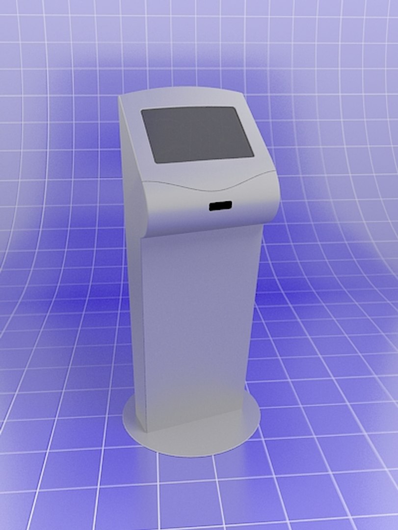 Informnation Computer 3d Model