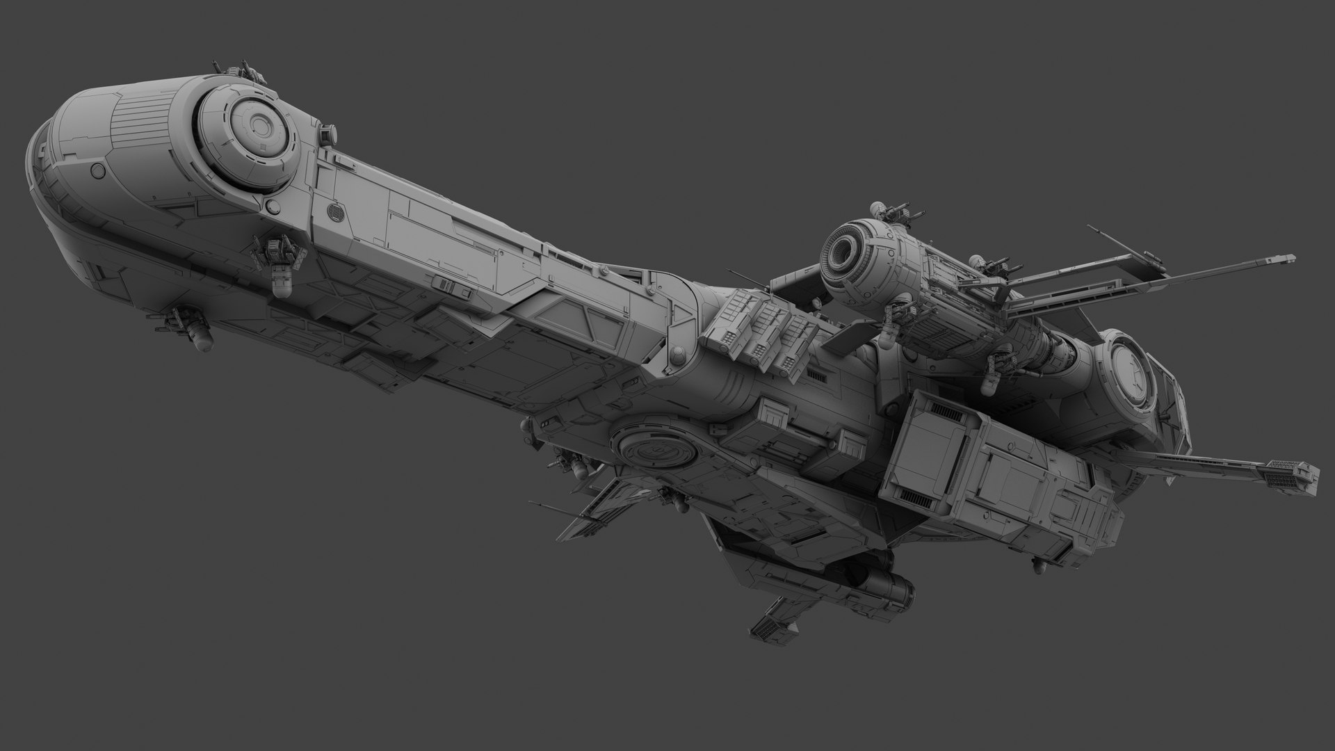 Capital Ship 3D - TurboSquid 1335903