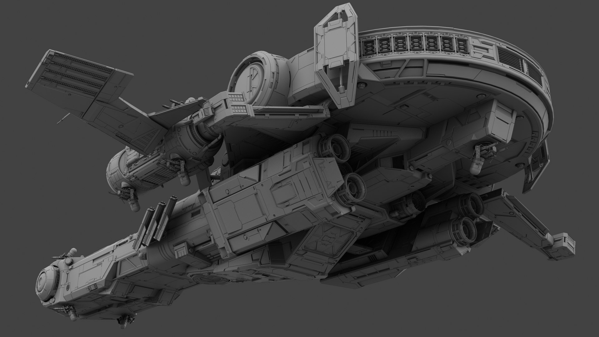 Capital Ship 3D - TurboSquid 1335903